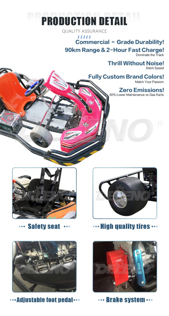 Single Electric Go Kart - indoor playground, trampoline park, park ...