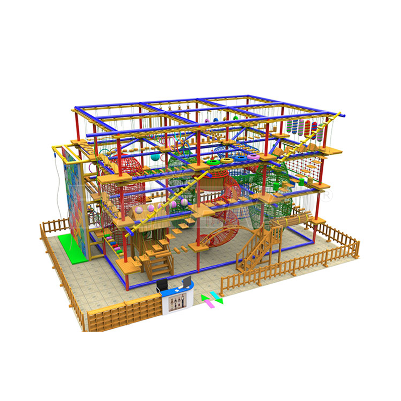 Indoor Ropes Course - indoor playground, trampoline park, park ...