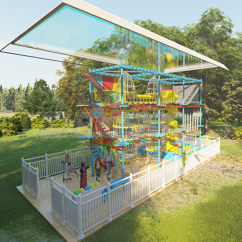 Indoor Ropes Course - indoor playground, trampoline park, park ...