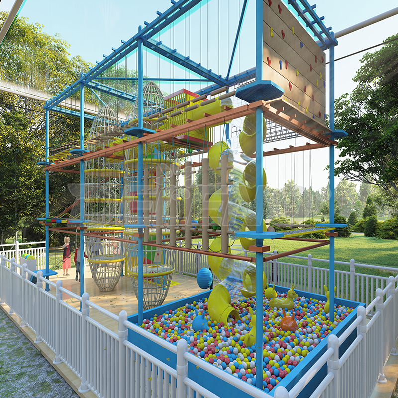 Indoor Ropes Course - indoor playground, trampoline park, park ...