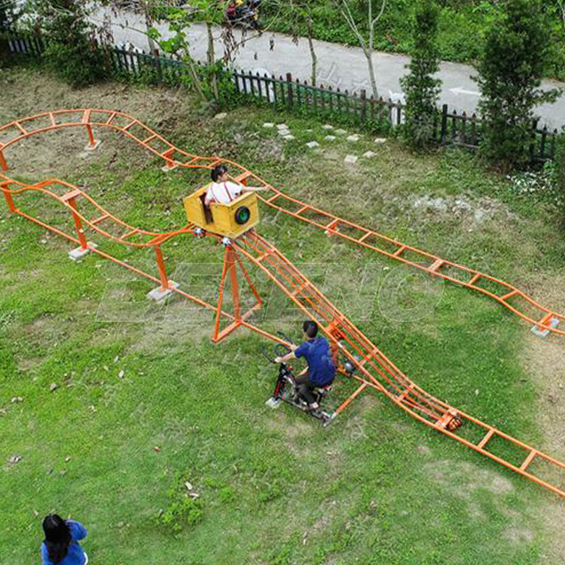 Unpowered Pedal Roller Coaster - indoor playground, trampoline park ...