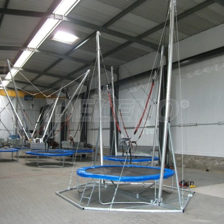 Inflatable 4-person Bungee Trampoline - indoor playground, trampoline ...
